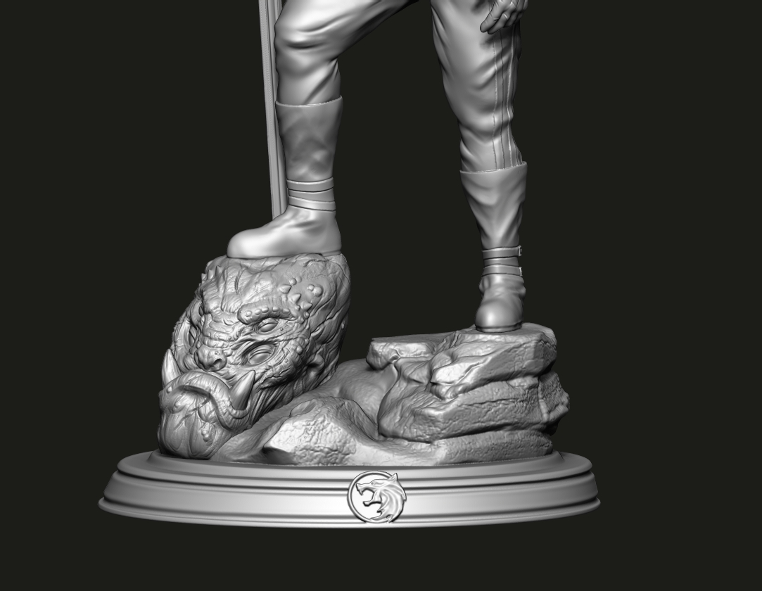 STL file The Witcher Geralti de Rivia・3D printer model to download・Cults