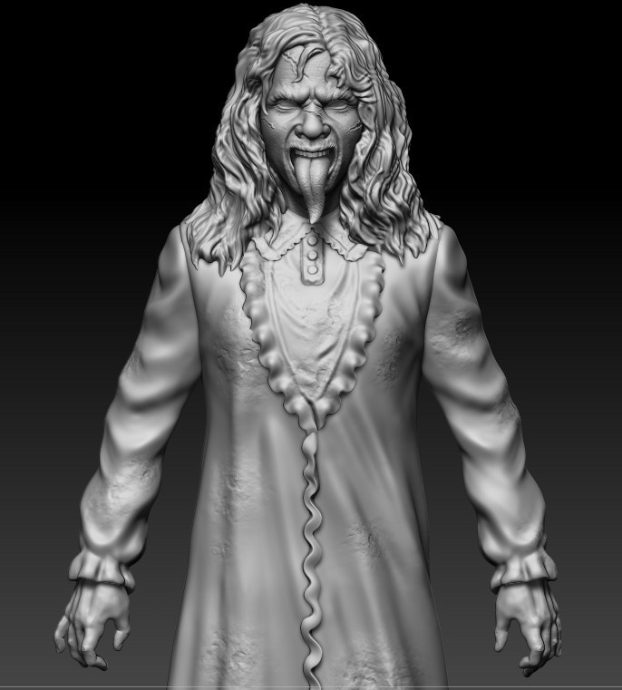 STL file Regan The Exorcist 🎃・Model to download and 3D print・Cults
