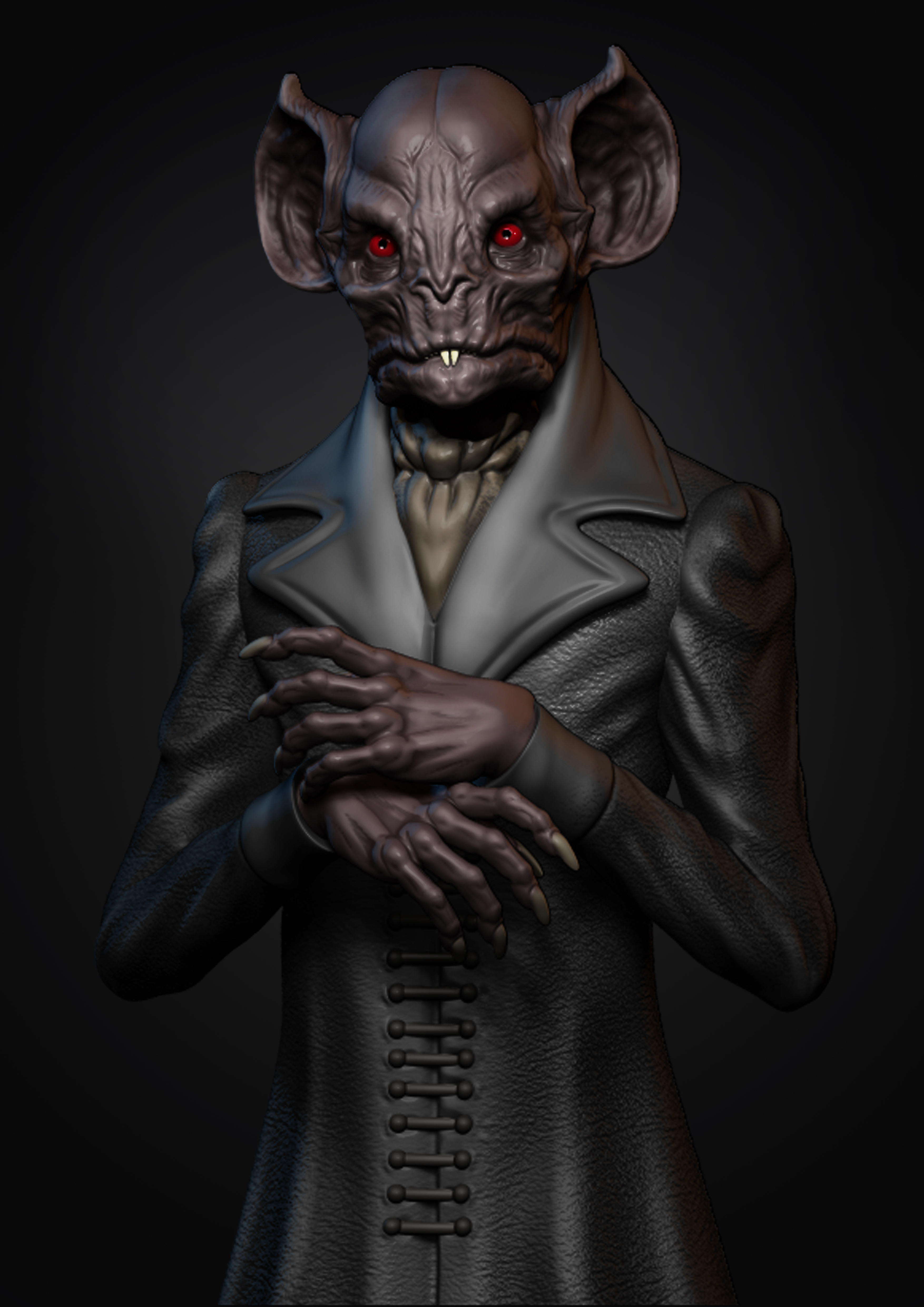 3D file Nosferatu・3D printer model to download・Cults