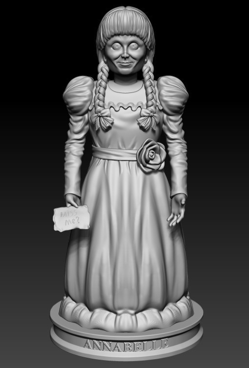 Archivo 3D Annabelle・Diseño para descargar y imprimir en 3D・Cults