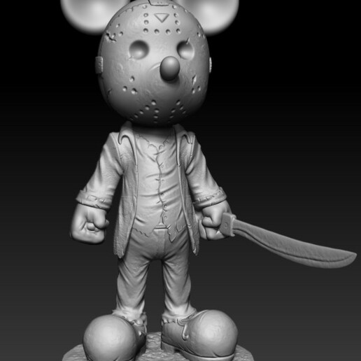 Download STL file Mickey Jason • Design to 3D print ・ Cults