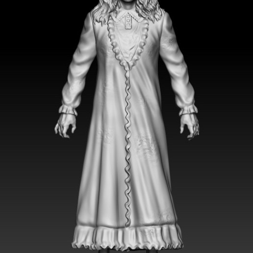 Download STL file Regan The Exorcist • 3D print object ・ Cults