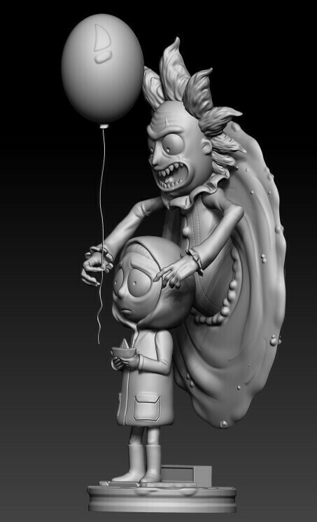 Archivo STL Ricky It 👽・Diseño de impresión en 3D para descargar・Cults