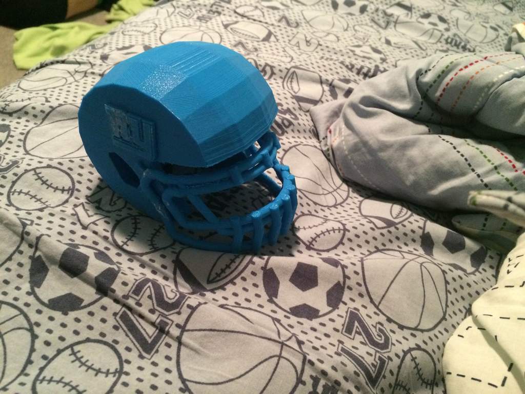 Free STL file Football Helmet・3D printing design to download・Cults