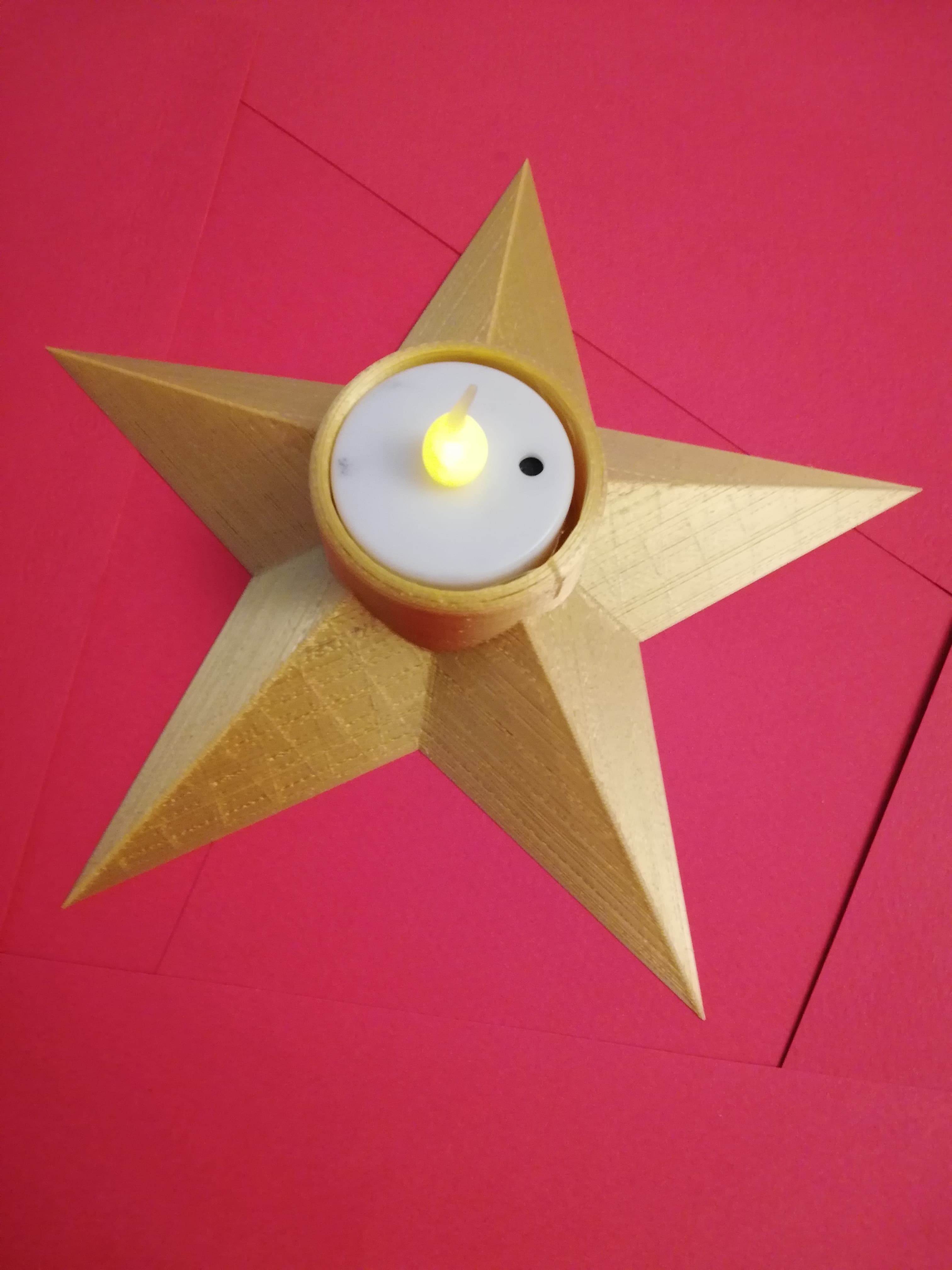 STL file Christmas star・3D print design to download・Cults
