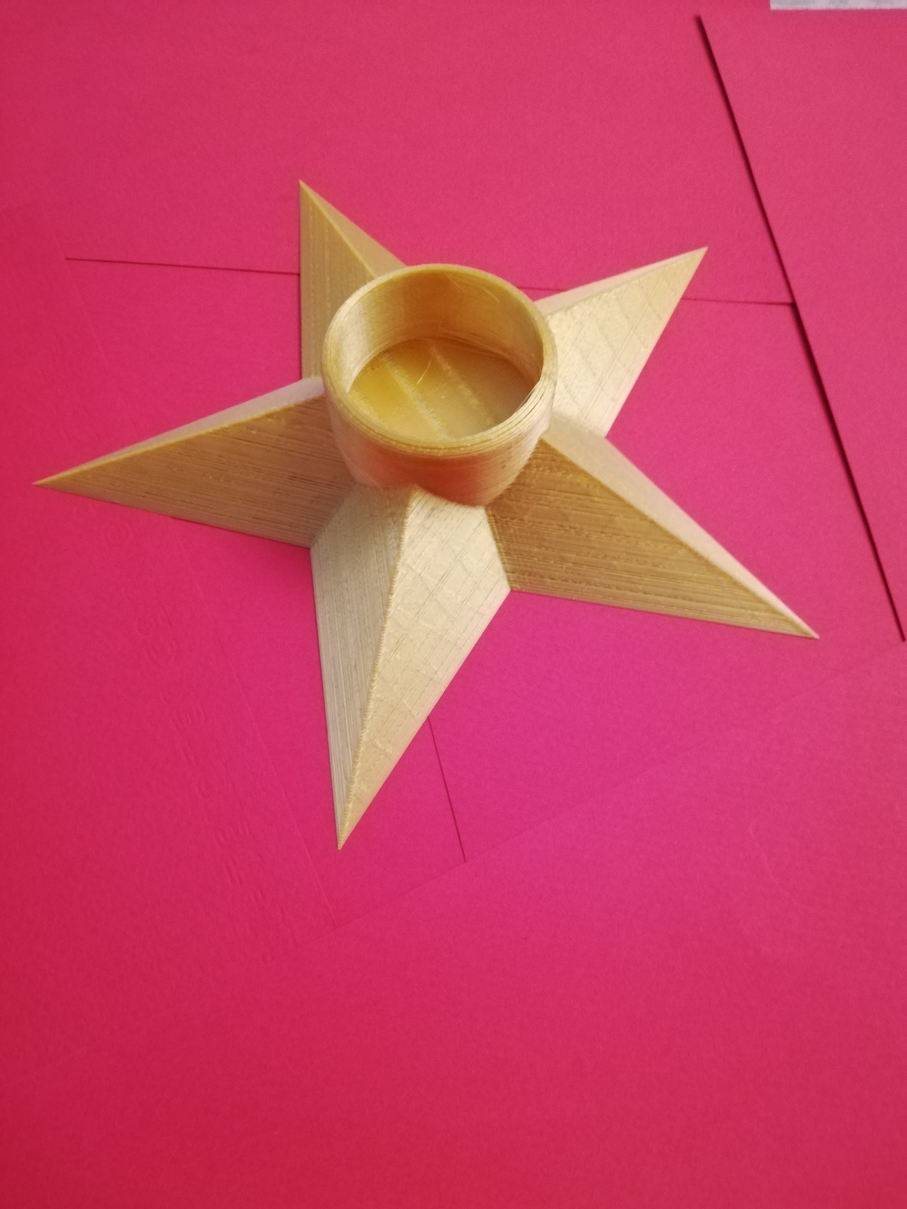 STL file Christmas star・3D print design to download・Cults
