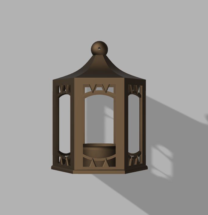 STL file LED lantern・Design to download and 3D print・Cults