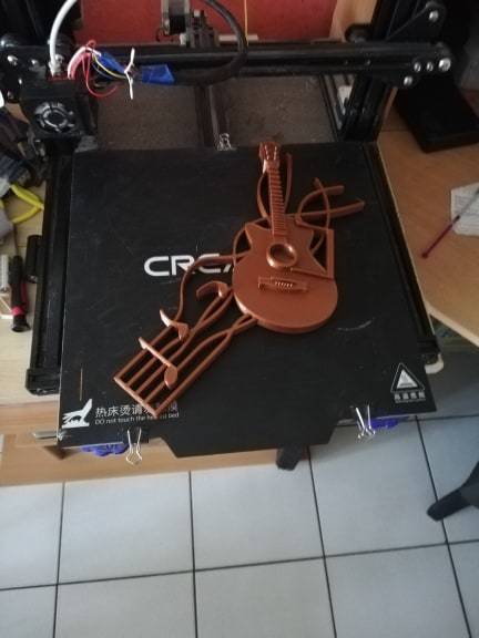 STL file music score・3D printer design to download・Cults