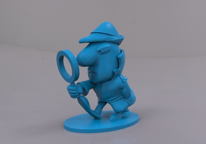 Descargar archivo STL EL INSPECTOR • Plan para la impresión en 3D ・ Cults