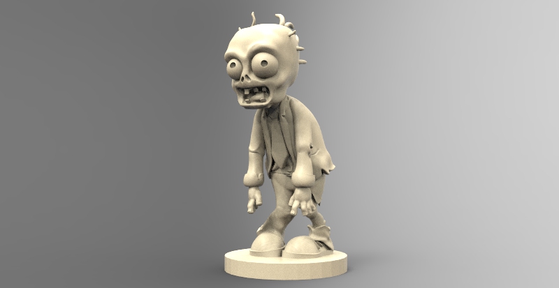 Download STL file zombie • 3D printer design ・ Cults
