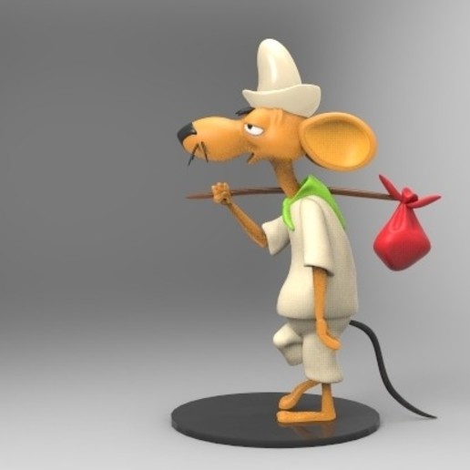 Download STL file warner character mouse • 3D printable template ・ Cults