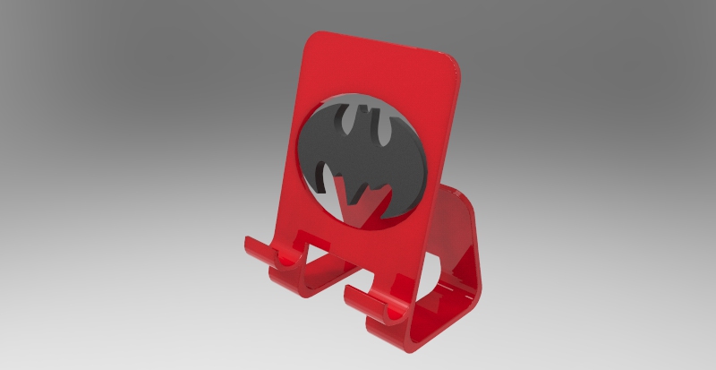 STL file Support for the BATMAN DC phone・Design to download and 3D ...