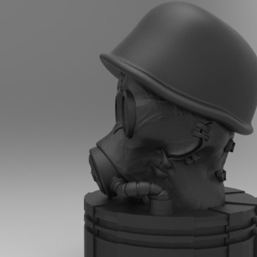 Download STL file antique gas mask • 3D printer design ・ Cults