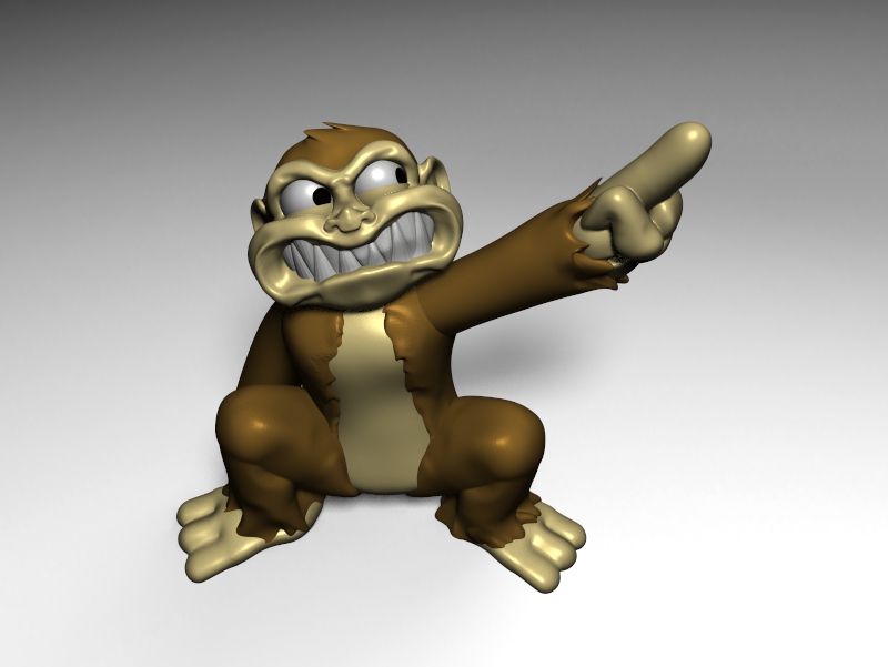 STL file BAD MONKEY・3D printing design to download・Cults