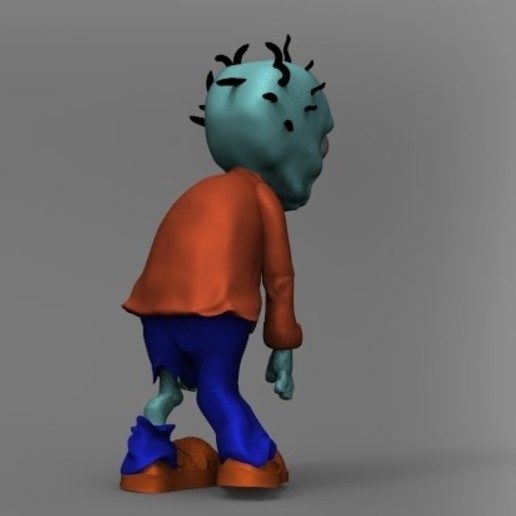 Download STL file zombie • 3D printer design ・ Cults