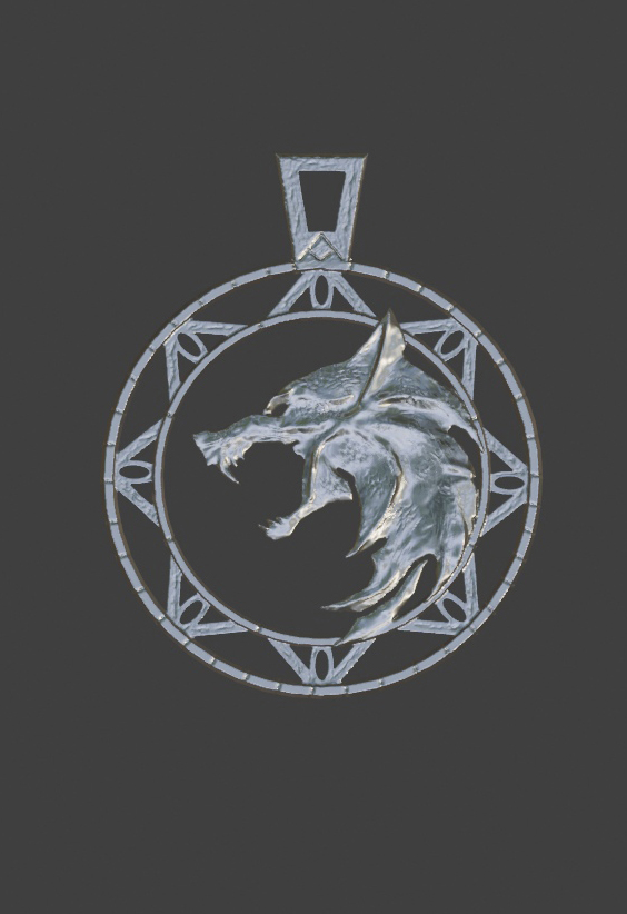3D file Witcher Medallion Netflix・3D printer design to download・Cults