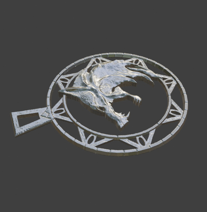 3D file Witcher Medallion Netflix・3D printer design to download・Cults