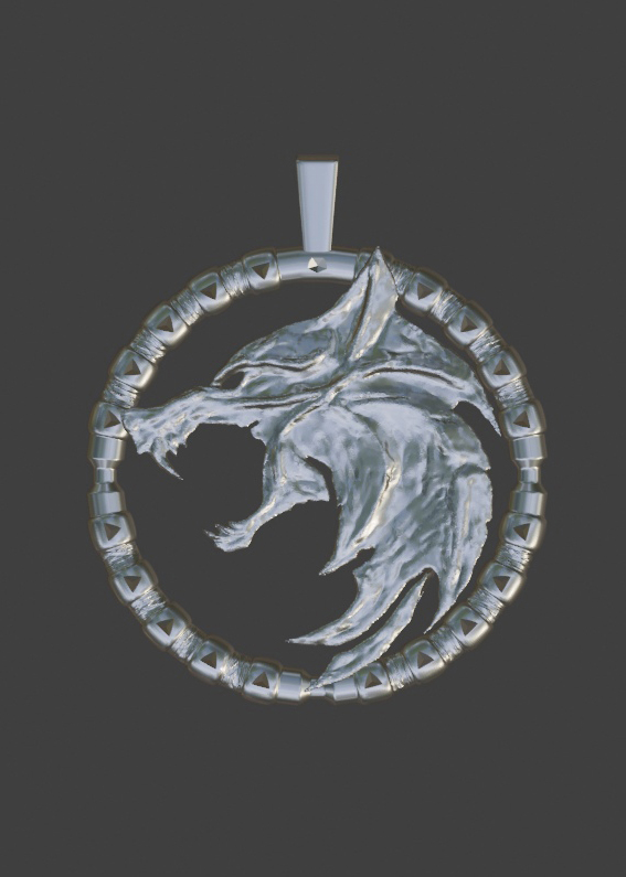 3D file Witcher Medallion Netflix・3D printer design to download・Cults