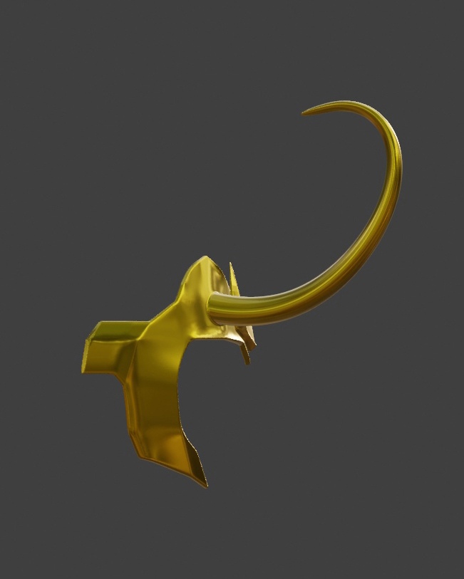 3D file Loki Horns 🤘・3D printing model to download・Cults