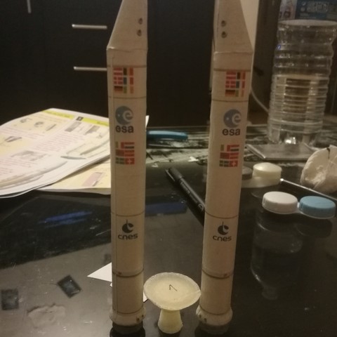 Download 3D printing designs ARIANE 5 ・ Cults