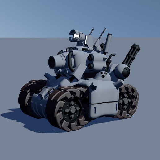 Download 3D printer templates tank metal slug SV-001 ・ Cults