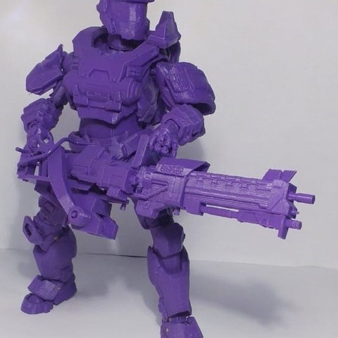 Download 3D printer designs halo reach jorge 052 ・ Cults