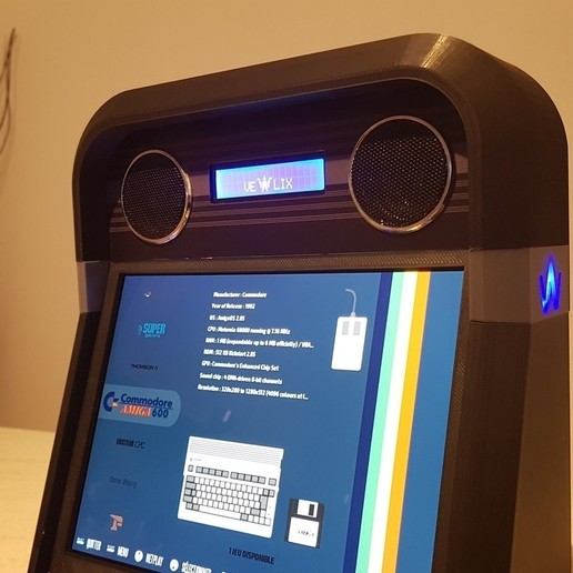 Download STL file Mini bartop : Vewlix v2.0 • 3D printing template ・ Cults