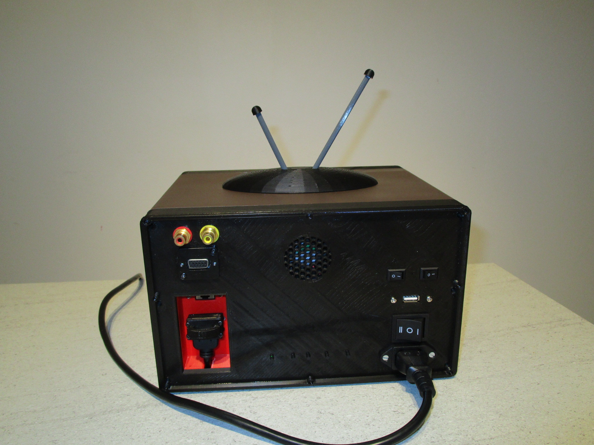 Free STL file Mini console : TV Retro 🍬・Object to download and to 3D ...