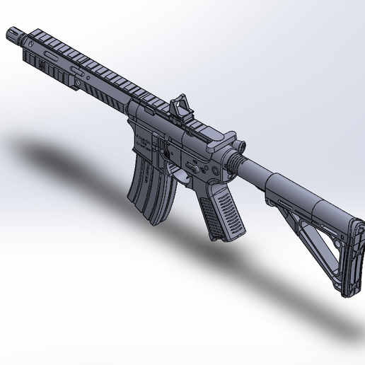 Download STL file R4-C replica ASH (Rainbow 6) • 3D printing design ・ Cults