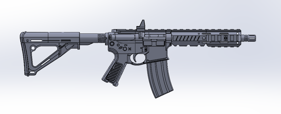 3D file R4-C replica ASH (Rainbow 6) 🌈・3D print object to download・Cults