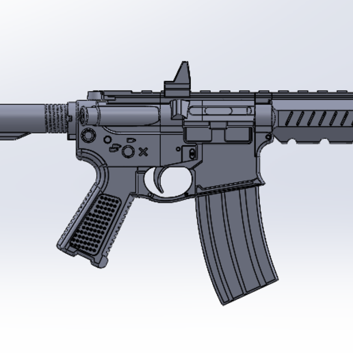 Download STL file R4-C replica ASH (Rainbow 6) • 3D printing design ・ Cults