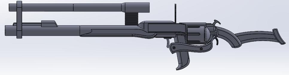 3D file Gun Jhin (League Of Legends)・3D print design to download・Cults