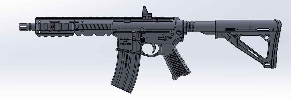 3D file R4-C replica ASH (Rainbow 6) 🌈・3D print object to download・Cults