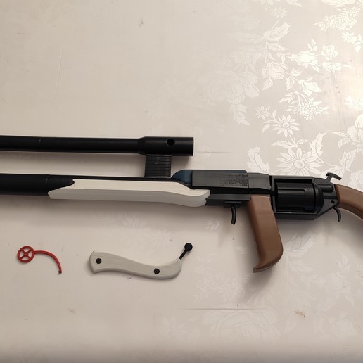 Download 3D printer model Gun Jhin (League Of Legends) ・ Cults