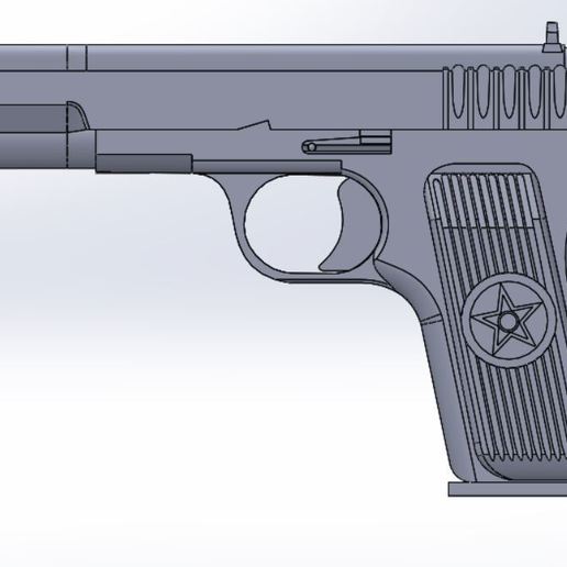 Download free 3D model TT-33 Soviet pistol ・ Cults