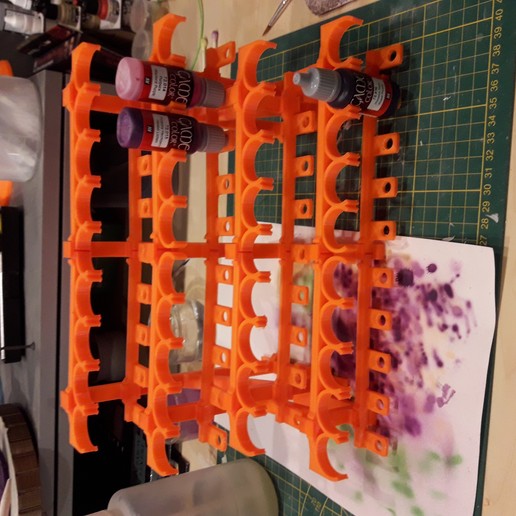 3D printed Rack Army Painter / Vallejo ・ Cults