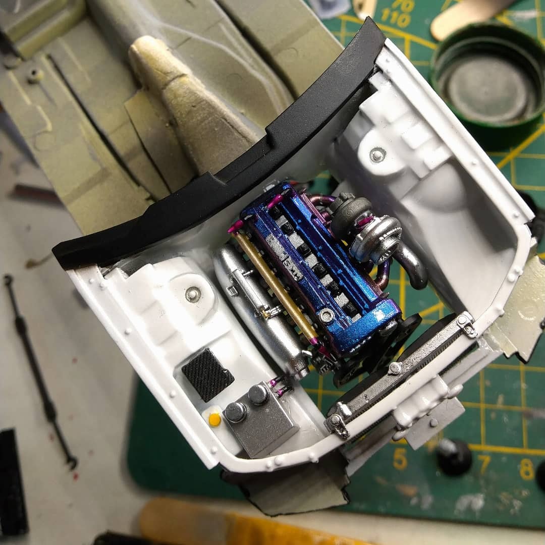 STL file Engine Bay NISSAN Skyline R33 R34 GTR NISSAN Skyline 1/24 👽・3D ...