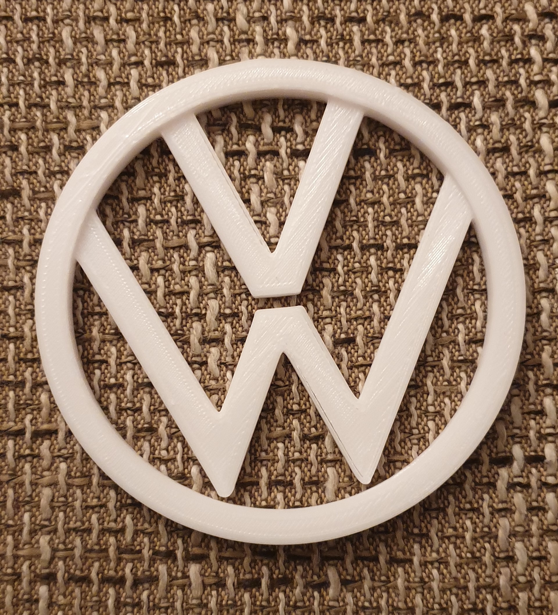 Free STL file VW Coaster set (new logo)・3D printing design to download ...