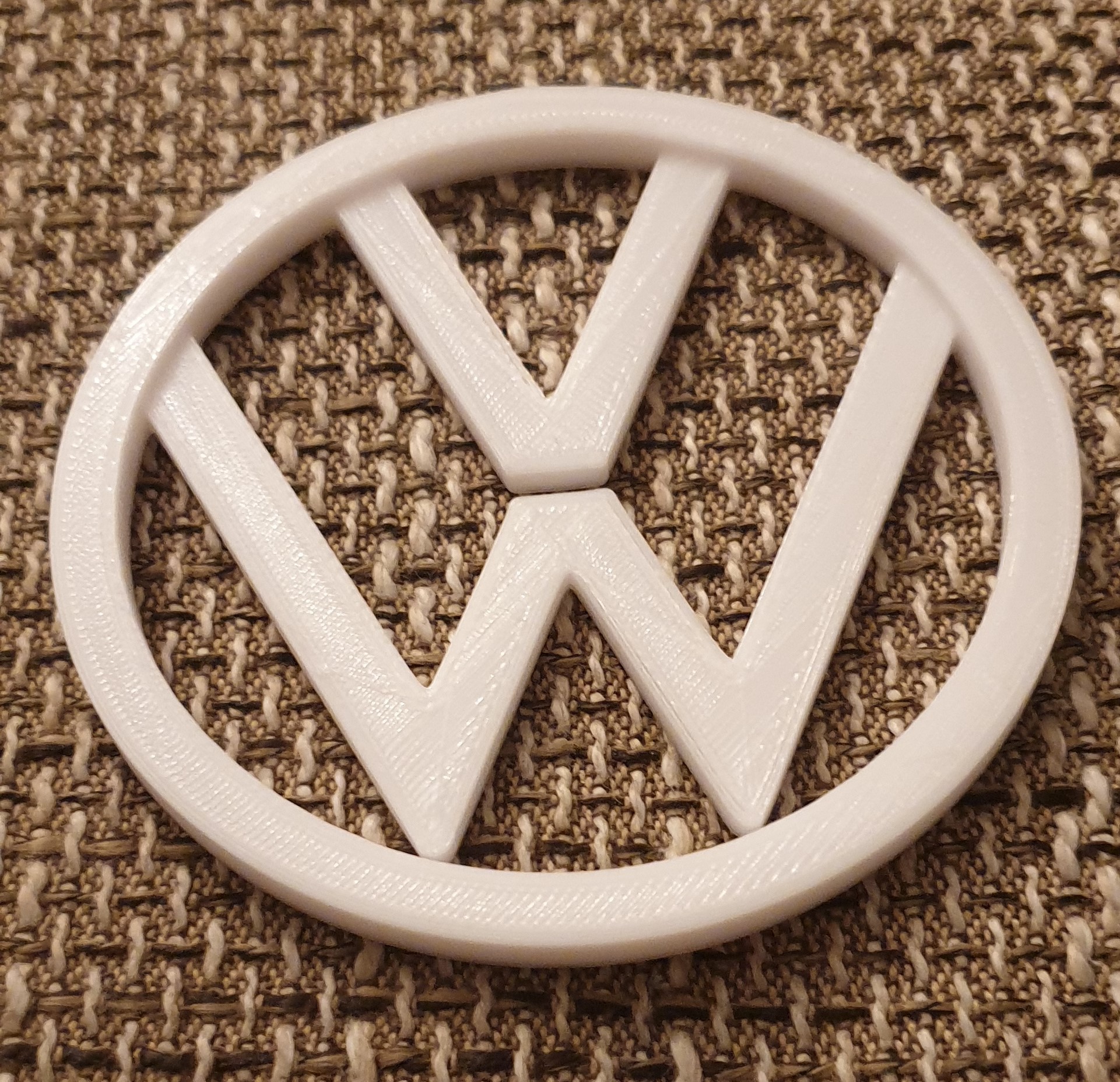 Free STL file VW Coaster set (new logo)・3D printing design to download ...