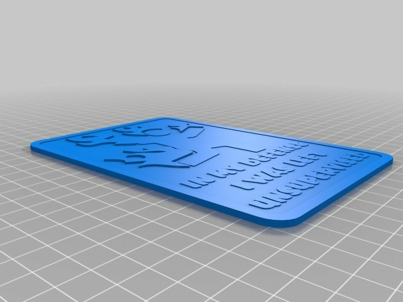 Free STL file Fire Plaque・3D printing design to download・Cults