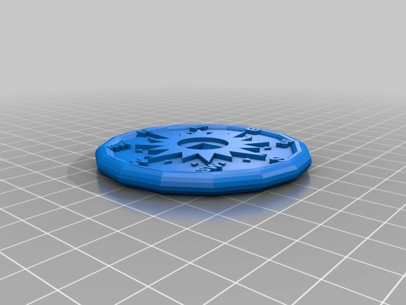 Free STL file Easy Bi-Color Floating Compass・3D printer model to ...