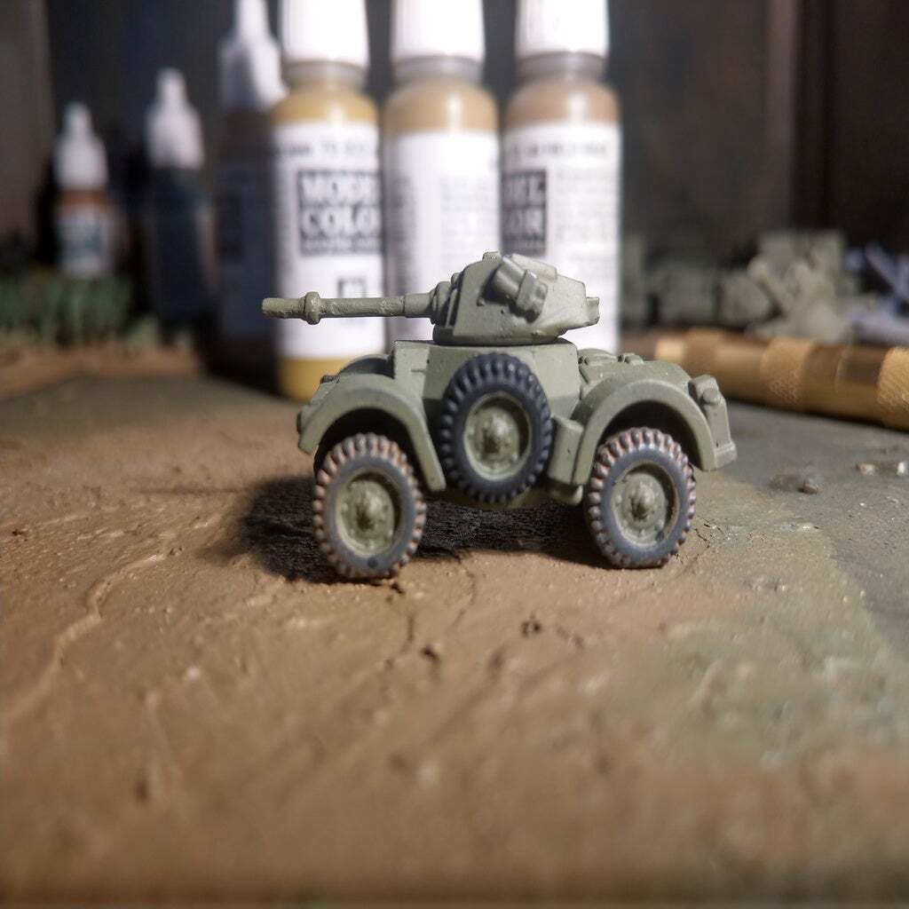 Free STL file Daimler armoured car with Littlejohn adaptor 🚗・3D ...