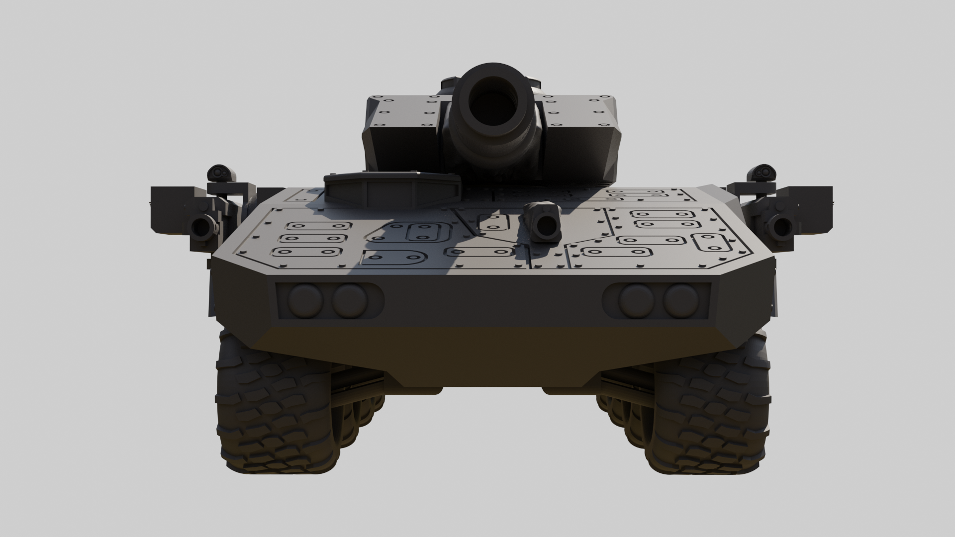 STL file Mobile Gun System module for Ajax or Boxer・3D printable model ...