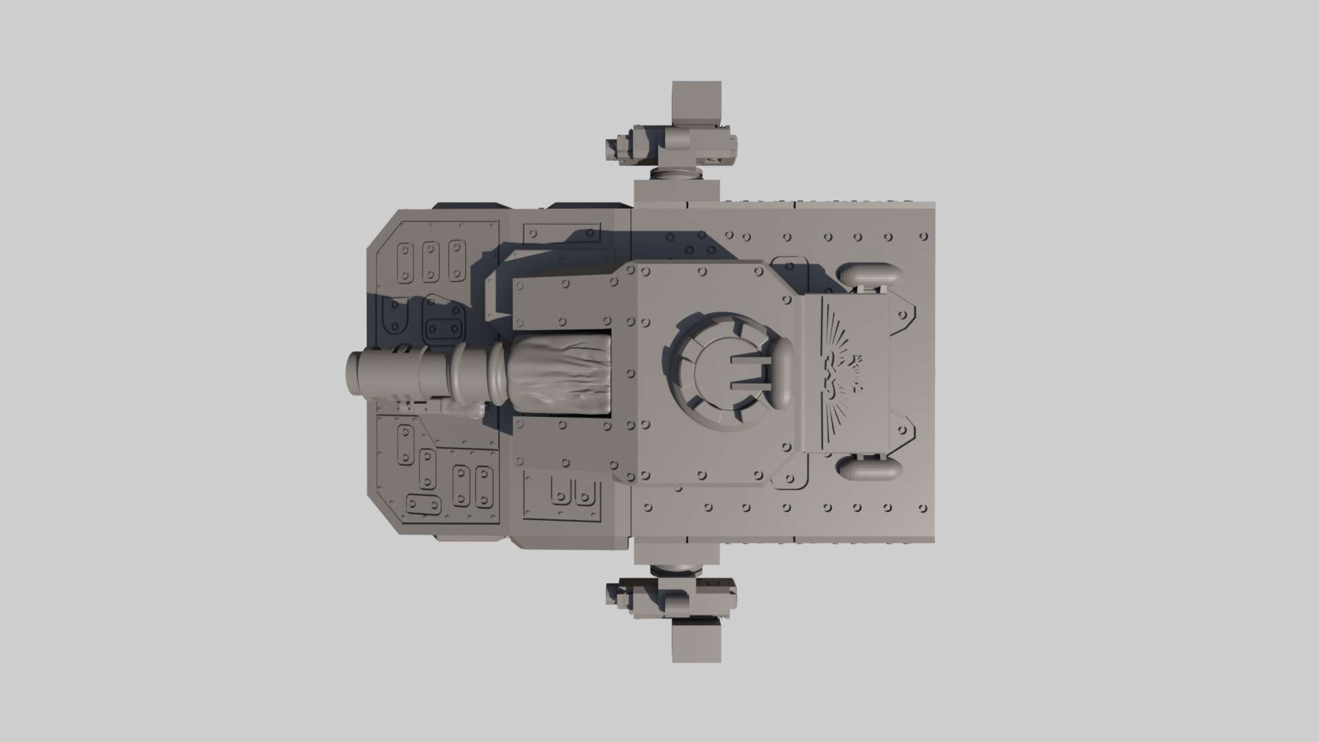 STL file Mobile Gun System module for Ajax or Boxer・3D printable model ...