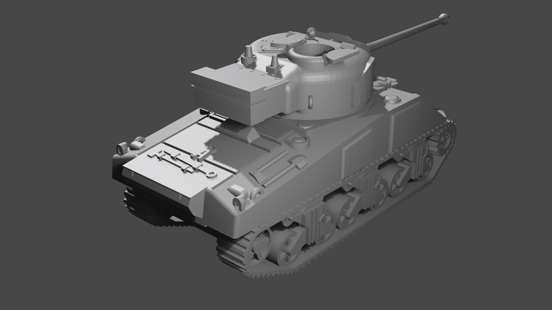 Free STL file Sherman V and Vc scaled to match PSC 🎲・3D print design to ...