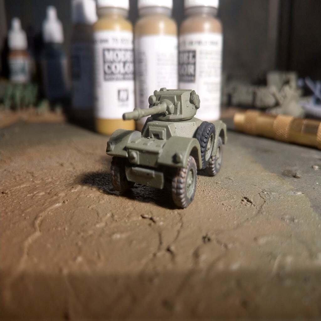 Free STL file Daimler armoured car with Littlejohn adaptor 🚗・3D ...