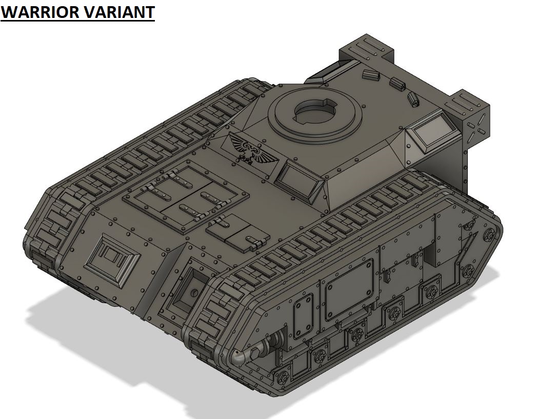 3D file IMPERIAL IFV - COMMAND VERSION・3D printing design to download・Cults