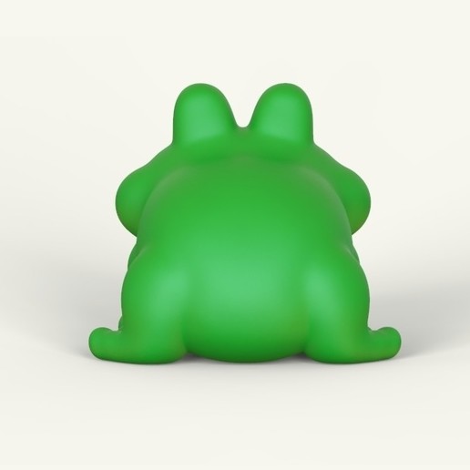 Download STL file frog • 3D print template ・ Cults