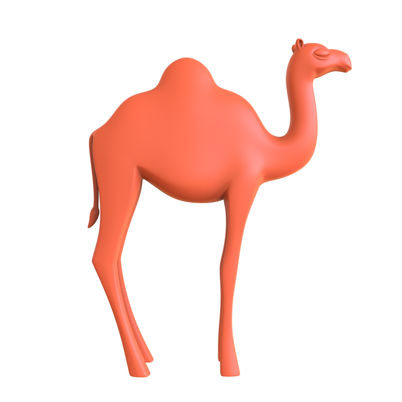 STL file Camel・3D print design to download・Cults