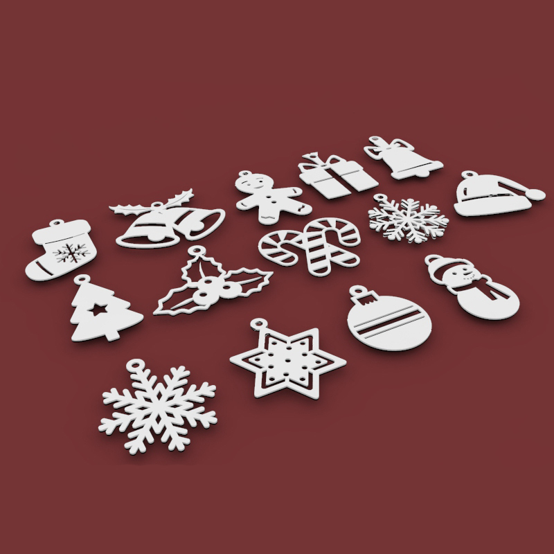 STL file christmas decorations・3D printable model to download・Cults